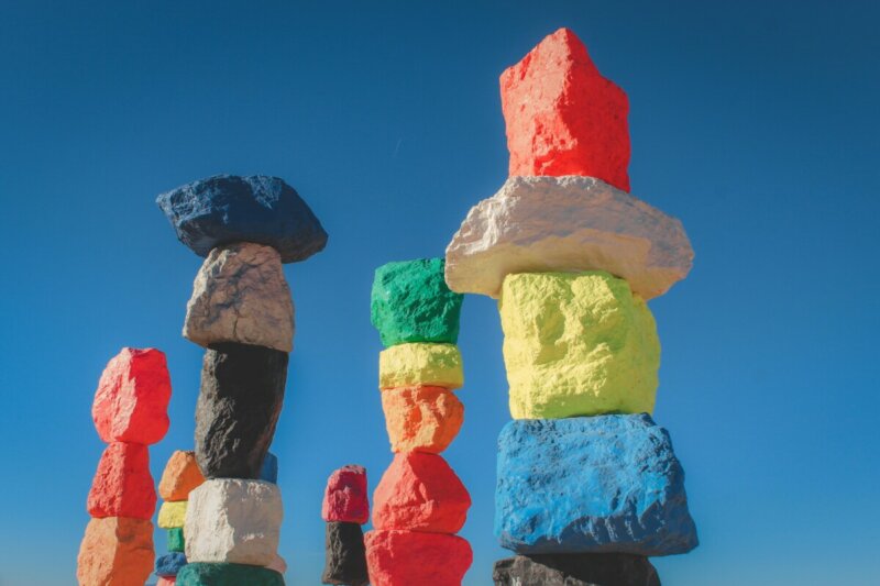 Seven Magic Mountains: How To Visit The Colorful Painted Rocks Near ...