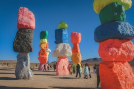 Seven Magic Mountains: How To Visit The Colorful Painted Rocks Near ...