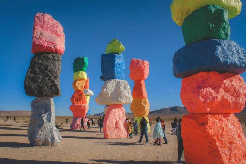 Seven Magic Mountains: How To Visit The Colorful Painted Rocks Near ...