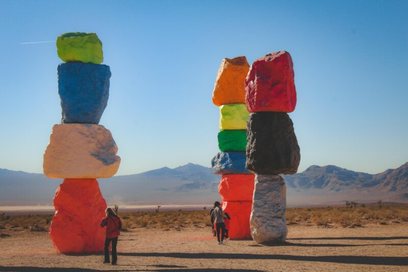 Seven Magic Mountains: How To Visit The Colorful Painted Rocks Near ...